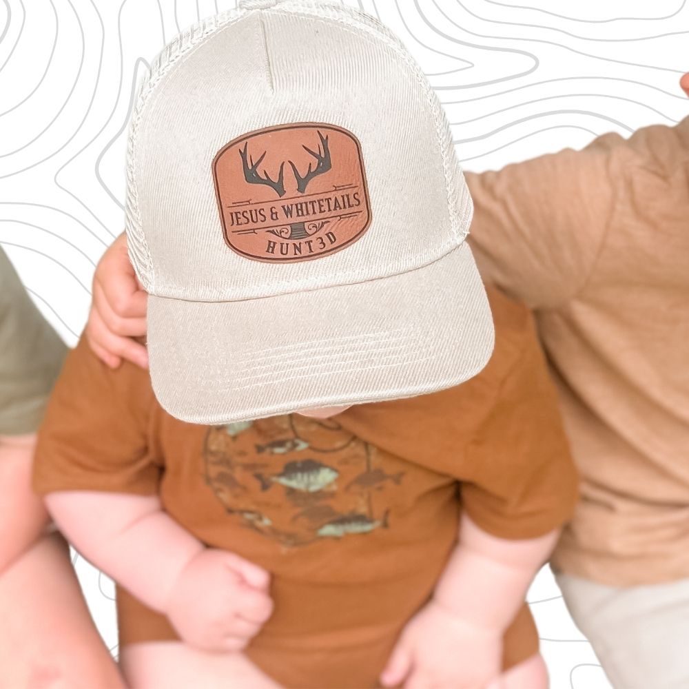 Kids Jesus And Whitetails Hat - HUNT3D